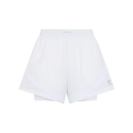 Plein Sport Damen Shorts "Nylon Shorts"01of, sanftes wei&szlig;, Gr. L, Obermaterial: 100% Polyamid; Futter: 70% Nylon, 30% Lycra, Hosen