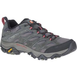 Merrell Herren Wanderschuh "MOAB 3 GORE-TEX", Gr. 44beluga, Leder, Textil, Schuhe, wasserdicht dank Gore-Tex Membrane