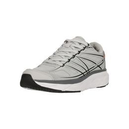 Sneaker Endurance "Caden", Damen, Gr. 44, silber (silberfarben), Kunstfaser, Polyurethane, Schuhe Sneaker, mit Allwetterprofil und gepolsterter Fersenpartie