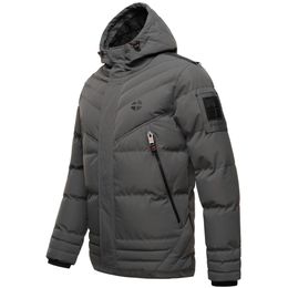 STONE HARBOUR Herren Steppjacke "Romaan", grau, Gr. XL, Obermaterial: 100% Polyester. Futter: 100% Polyester. Wattierung: 100% Polyester.