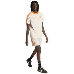 adidas originals Short SZNL Damen Gr&ouml;&szlig;e XL beige / orange