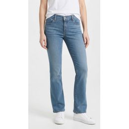 LEVI'S&reg; PLUS LEVI'S PLUS Damen Bootcut-Jeans "315", blau, Gr. 22, Denim/Jeans, Obermaterial: 85% Baumwolle, 7% Lyocell, 6% Elastomultiester, 2% Elasthan, Jeans,