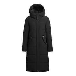 Khujo Damen Steppmantel "DAIRI"schwarz, Gr. XL, unifarben, 90% Polyester, 10% Elasthan, M&auml;ntel
