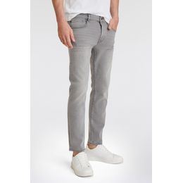 Marc O'Polo 5-Pocket-Jeans MARC O'POLO "SJ&Ouml;BO shaped", Herren, Gr. 32, L&auml;nge 30, grau (light grau wash), Denim/Jeans, Obermaterial: 90% Baumwolle, 9% Polyester, 1% Elasthan, Jeans 5-Pocket-Jeans
