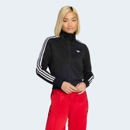 Trainingsjacke adidas originals "FIREBIRD CLASSIC ORIGINALS", Damen, Gr. XL, schwarz, wei&szlig;, Obermaterial: 100% Polyester, Jacken Trainingsjacke, FIREBIRD, regul&auml;re Passform