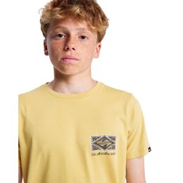 Quiksilver Jungen T-Shirt "Evo Crisis"rattan, Gr. 14, Obermaterial: 100% Baumwolle., Shirts