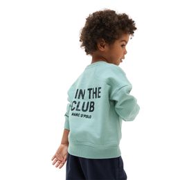 Marc O'Polo Marc O'polo Sweatshirt Jungen Gr&ouml;&szlig;e 104/110 dunkelblau / mint / wei&szlig;