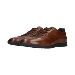 Salamander Damen Schn&uuml;rschuh, Gr. 45cognac, Glattleder, Schuhe, Schn&uuml;rschuh, Halbschuh, Business-Schn&uuml;rer in weiter Form