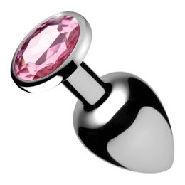 XR Brands Booty Sparks - Pink Gem Medium, 8,1 cm