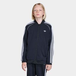 M&auml;dchen Trainingsjacke "SST TRACK TOP"schwarz, wei&szlig;, Gr. 152, adidas originals, Obermaterial: 100% Polyester, Jacken