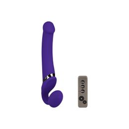 Strap-On-Me Vibrating Bendable Strap-On - Size M, 34 cm
