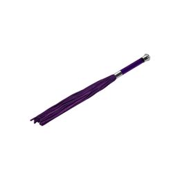 Rimba Suede Flogger With Glass Handle, 58 cm