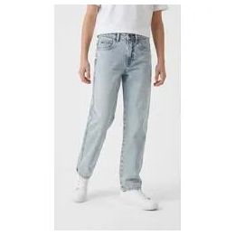 Relax-fit-Jeans name it "NKMRYAN LOOSE JEANS 5760-RM NOOS", Kinder, Gr. 116, N-Gr, light blau bleached denim, Denim/Jeans, Obermaterial: 100% Baumwolle, leichte Abriebeffekte, loose fit lang, Jeans