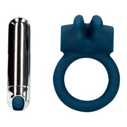 Vibrating Rabbit Cock Ring, 3,4 cm