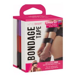 Bondage Tape, 3 St&uuml;ck, 15,24 m