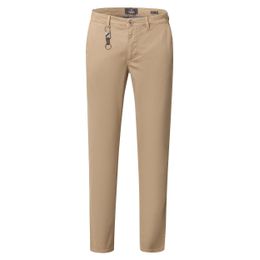 Casamoda Herren Chinohose "Casamoda Chinohose CHRIS uni"beige, Gr. 31, 97% Baumwolle, 3% Elasthan, Hosen