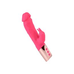 EIS Naturnaher Rabbitvibrator aus Silikon, 22 cm