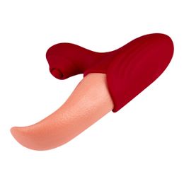 EIS Zungenf&ouml;rmiger Rabbitvibrator, 15,5 cm