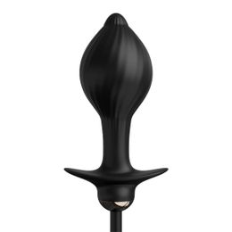 Anal Fantasy Elite - Auto-Throb Inflatable Vibrating Plug, 14,5 cm
