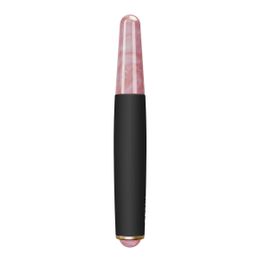 Double-Sided Rose Quartz Depuffing Pen | 7 in 1