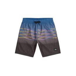 O`Neill O'neill Badeshorts 'First' Jungen Gr&ouml;&szlig;e 128 blau / gelb / dunkelgrau / lila