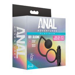 Platinum Anal Ball with C-Ring
