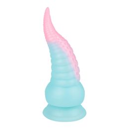 Oktopus-Dildo aus Silikon, 19 cm