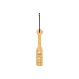 Rimba Holz-Paddle mit Aufdruck, 32 cm