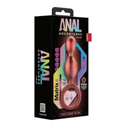 Anal Adventures - Matrix Duo Loop Plug, 13,3 cm