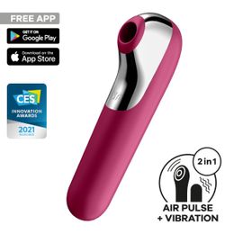 Satisfyer Dual Love Connect App, Vibrator + Druckwellentoy