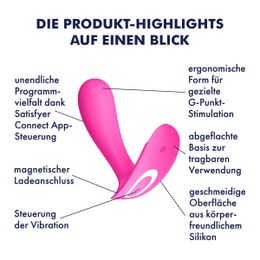Satisfyer Top Secret Connect App, 11 cm