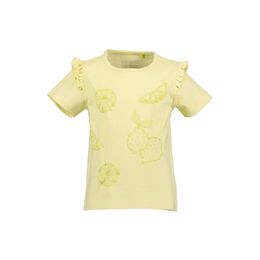 Blue Seven T-Shirt M&auml;dchen Gr&ouml;&szlig;e 110 hellgelb / hellgr&uuml;n