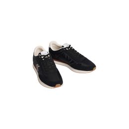 Herren Sneaker "RETRO RUNNER ESS MIX MAT", Calvin Klein Jeans, Gr. 40schwarz, wei&szlig;, braun, Leder, Textil, kontrastfarbene Details, Schuhe,