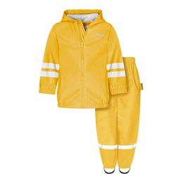 Playshoes Funktionsanzug Jungen Gr&ouml;&szlig;e 140 curry / hellgrau