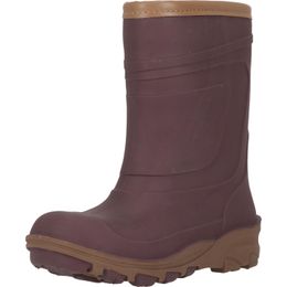 ZIGZAG M&auml;dchen Gummistiefel "FIAN KIDS THERMO BOOT", Gr. 33, braun, Synthetik, Schuhe, wassedicht, w&auml;rmend