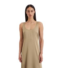 Marc O'Polo MARC O'POLO Damen Maxikleid "aus Viskose-Stretch", beige, Gr. 40, unifarben, Obermaterial: 96% Viskose, 4% Elasthan, Kleider