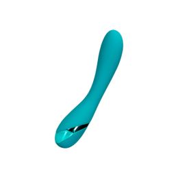 Smooth Silicone G-Spot Vibrator, 19,5 cm