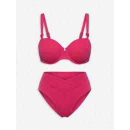 Cupshe Bikini 'CAA12C5D023EE' Damen Gr&ouml;&szlig;e XL pink