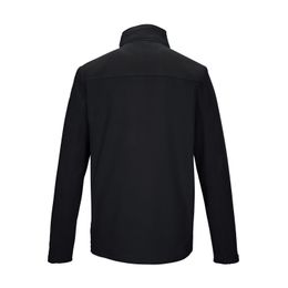 Killtec Herren Fleecejacke "KOW 65 MN FLC JCKT", schwarz, Gr. M, Obermaterial: 100% Polyester, Jacken, Fleecejacke mit Stehkragen, Kinnschutz und