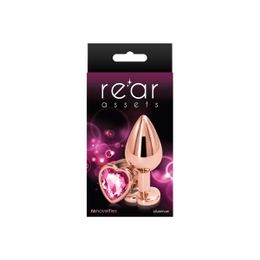 NS Novelties Rose Gold Heart M, 7 cm