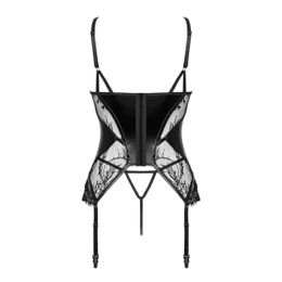 Leonela - Corset & Thong, 2 tlg.