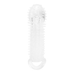 1,5" See-Thru Stretch Penis Extender, 15,5 cm