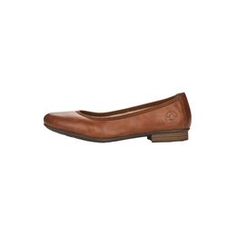 Rieker Ballet Flats female size 41 Cognac