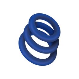 Zolo Extra Thick Cock Ring, 3 St&uuml;ck, 3,2 4,2 cm