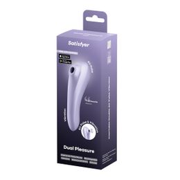 Satisfyer Dual Plea sure Connect App, Vi brator + Druckwellen