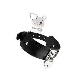 Heart-Lock-Key Collar