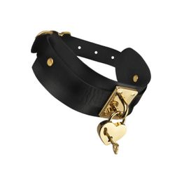 Heart-Lock-Key Collar