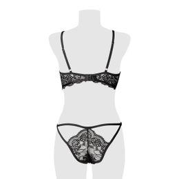 Grey Velvet Erotisches Dessous-Set, 2 Teile