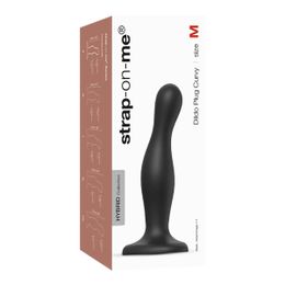 Strap-On-Me Dildo Plug Curvy, - Gr&ouml;&szlig;e M, 15 cm