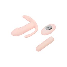 dreamtoys Vibes of Love Remote Tri-Pleasurer, 10 cm
